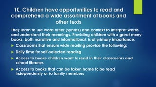 Reading program | PPTX