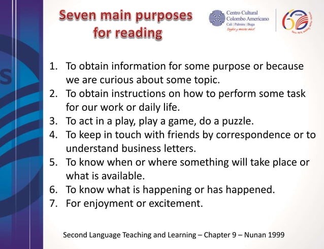 Reading purposes and strategies | PPT