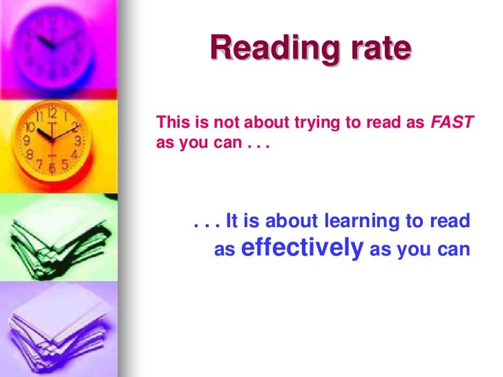 Reading Rate reading-rate