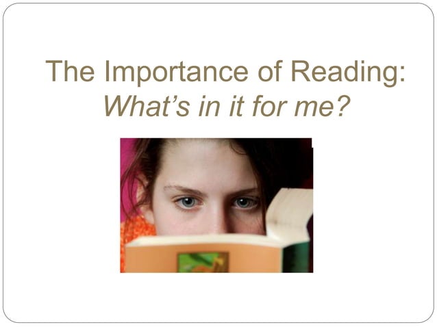 Reading Rationale | PPTX