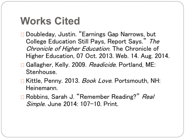 Reading Rationale | PPTX