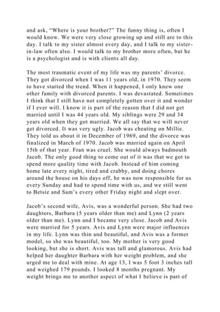 Reading RecommendationsIdentify one of the stories from the .docx ...