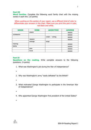 Reading report 1 | DOC