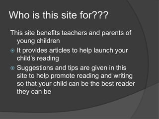 Reading rockets | PPTX