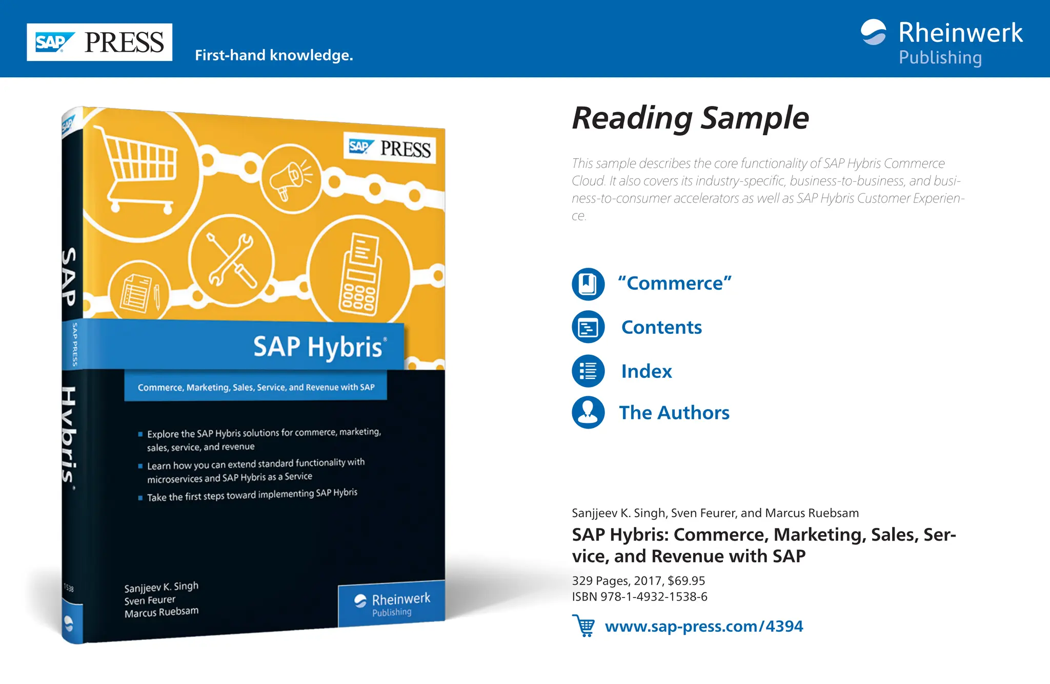 reading_sample_sappress_1538_SAP_Hybris_Commerce_Marketing_Sales_Service_and_Revenue_with_SAP.pdf