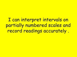 Reading scales | PPT
