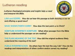 Effective Bible Study: A Four-Part Method | PPT