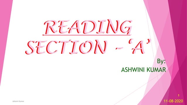 Reading section & note making | PDF | Painting | Arts and Crafts