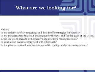 Reading sequence | PPT