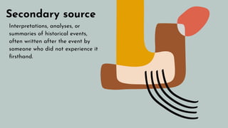 Primary and Secondary Sources Simplified | PDF