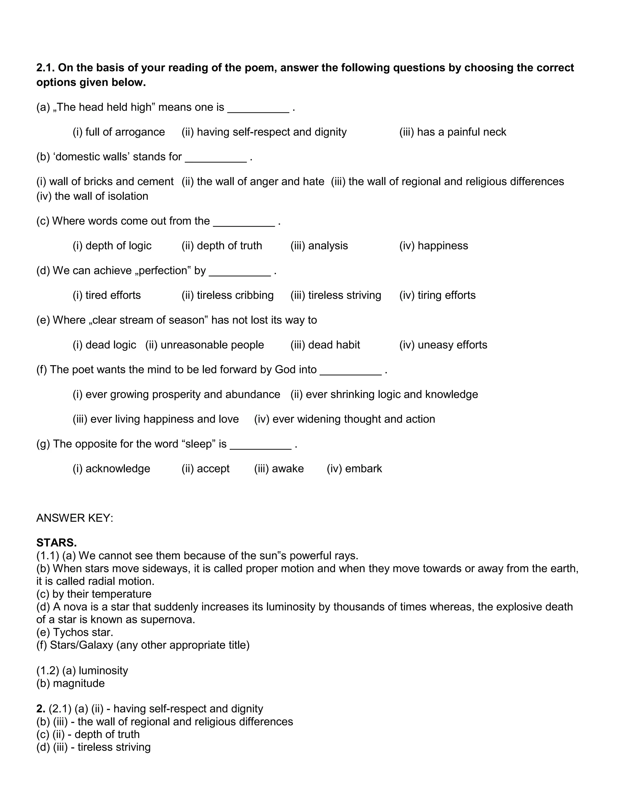 Reading Skills | PDF