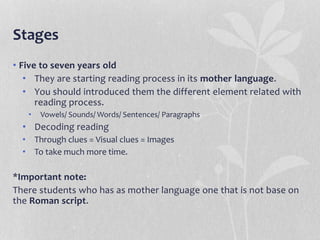 Reading skill | PPTX