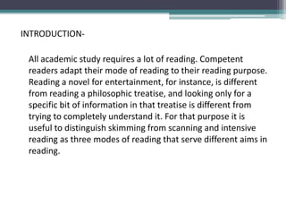 Reading skill | PPT