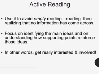 Reading skill | PPTX