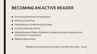 Reading skill | PPT