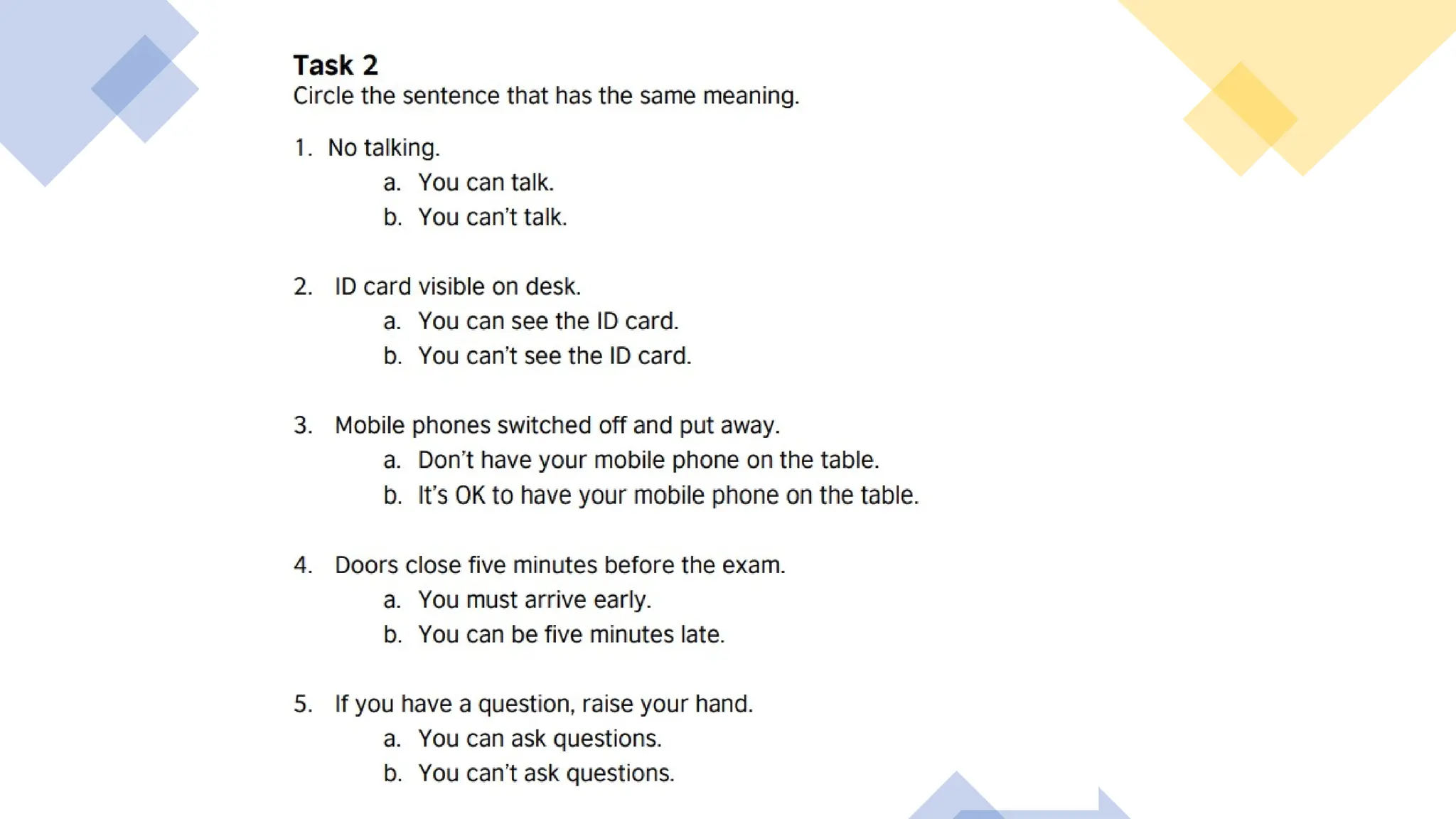 Reading Skill A1 for Beginners _adopted from British Council | PPTX