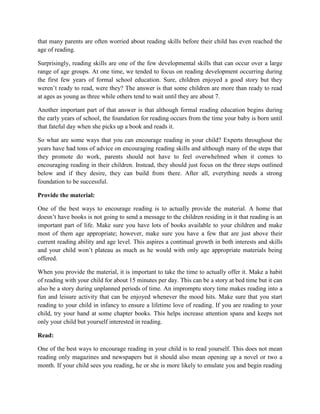 Reading skills | DOCX