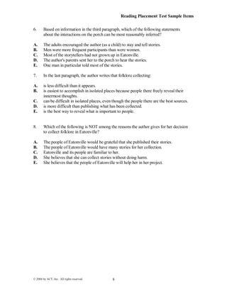 reading skills | PDF