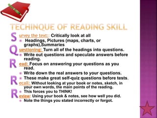 Reading skills | PPTX