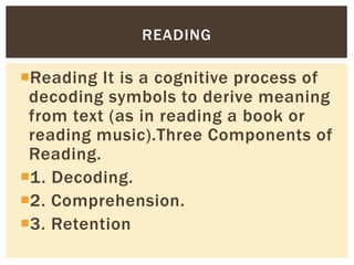Reading skills I Communication Skills | PPTX