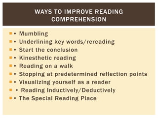 Reading skills I Communication Skills | PPTX