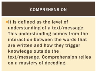 Reading skills I Communication Skills | PPTX