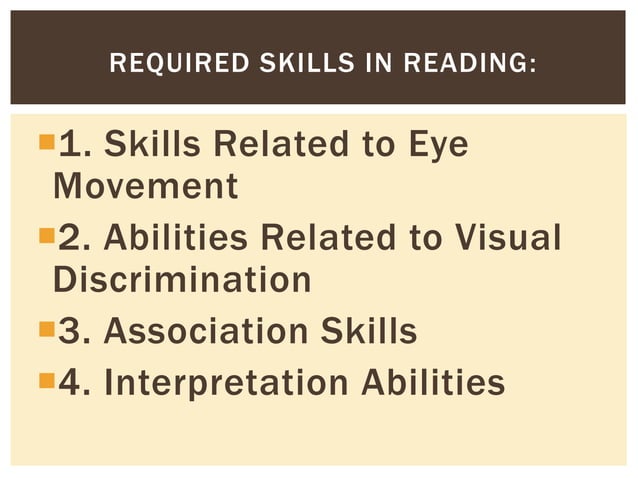 Reading skills I Communication Skills | PPTX