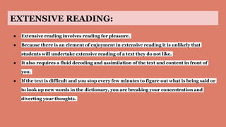 Reading skills | PPTX