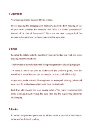 Reading skills | PDF