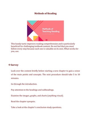 Reading skills | PDF