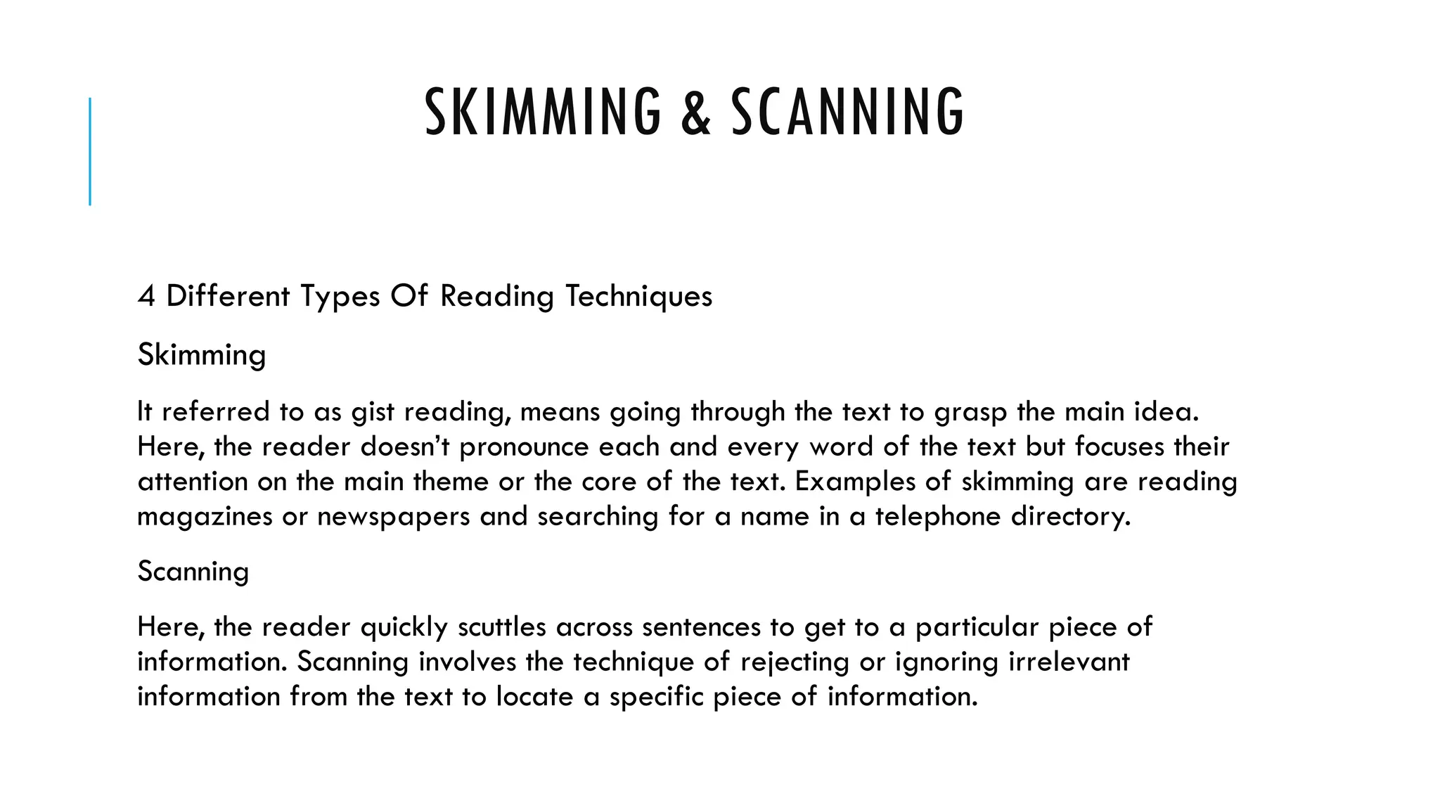 Reading Skills Communication Skills.pptx