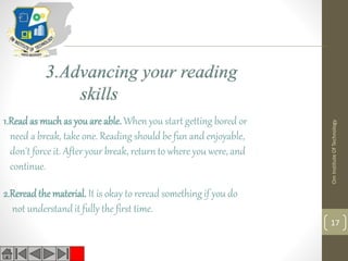 Reading skills cs | PPTX
