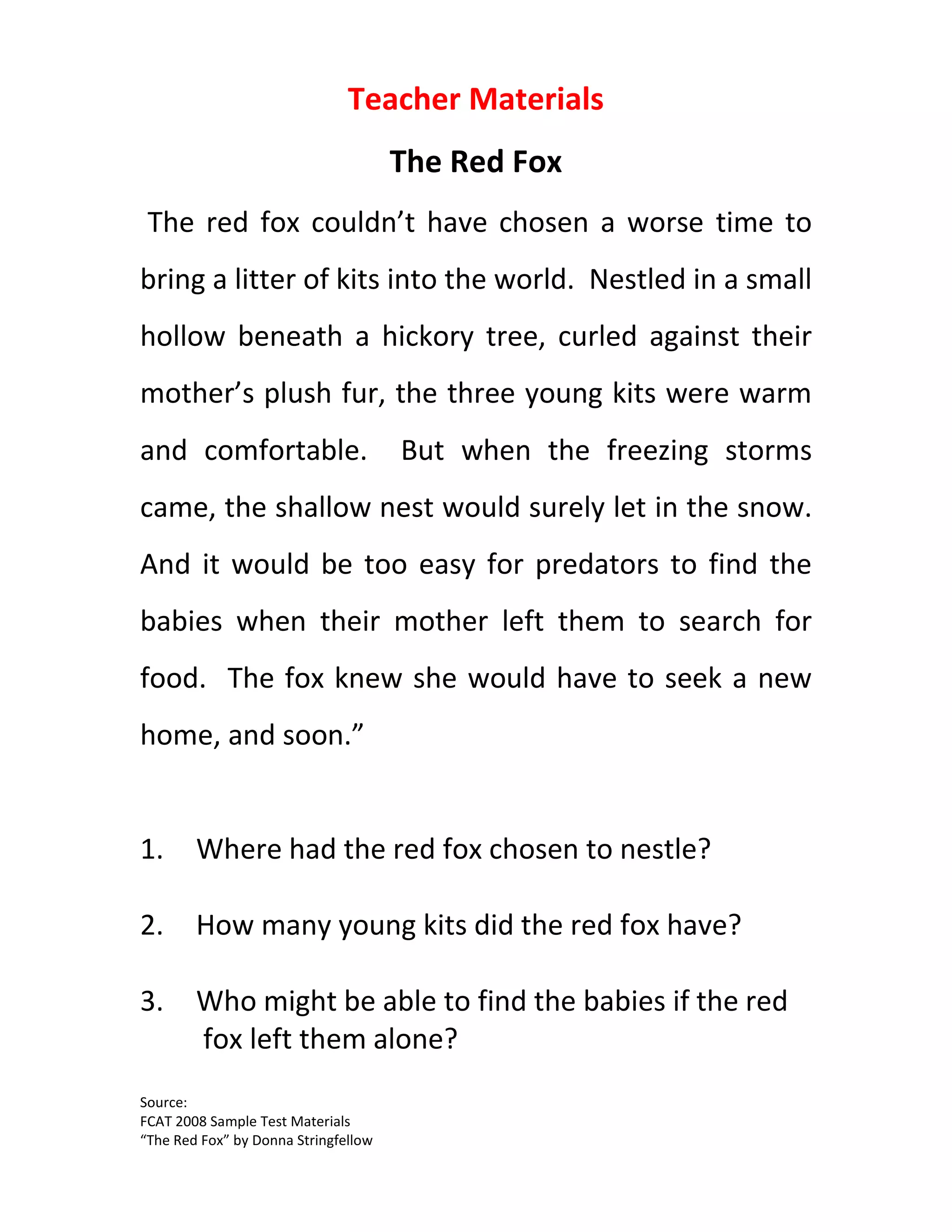 Reading skills lesson plan | PDF