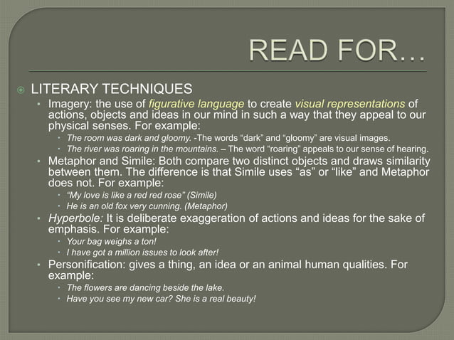 Reading Skills Presentation | PPTX