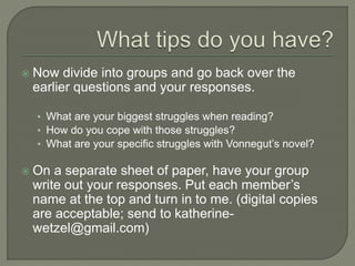 Reading Skills Presentation | PPT