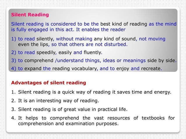 Reading skills - purpose and types of reading | PPTX