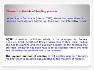 Reading skills - purpose and types of reading | PPTX