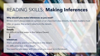 Reading Skills (Skills on Reading) | PPT