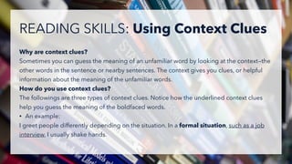 Reading Skills (Skills on Reading) | PDF