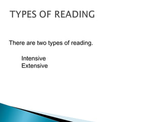 Reading skill & writing skill | PPT
