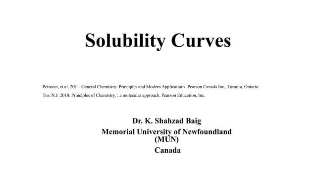 Reading solubility curves, 13(2) | PPTX
