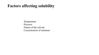 Reading solubility curves, 13(2) | PPTX