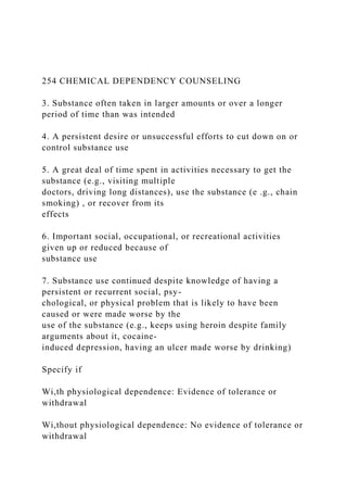 Readings· Perkinson, R. R. (2012). Chemical dependency counselin.docx