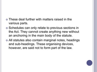 Reading statutes | PPTX