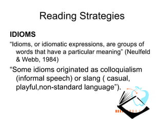 Reading strategies | PPT