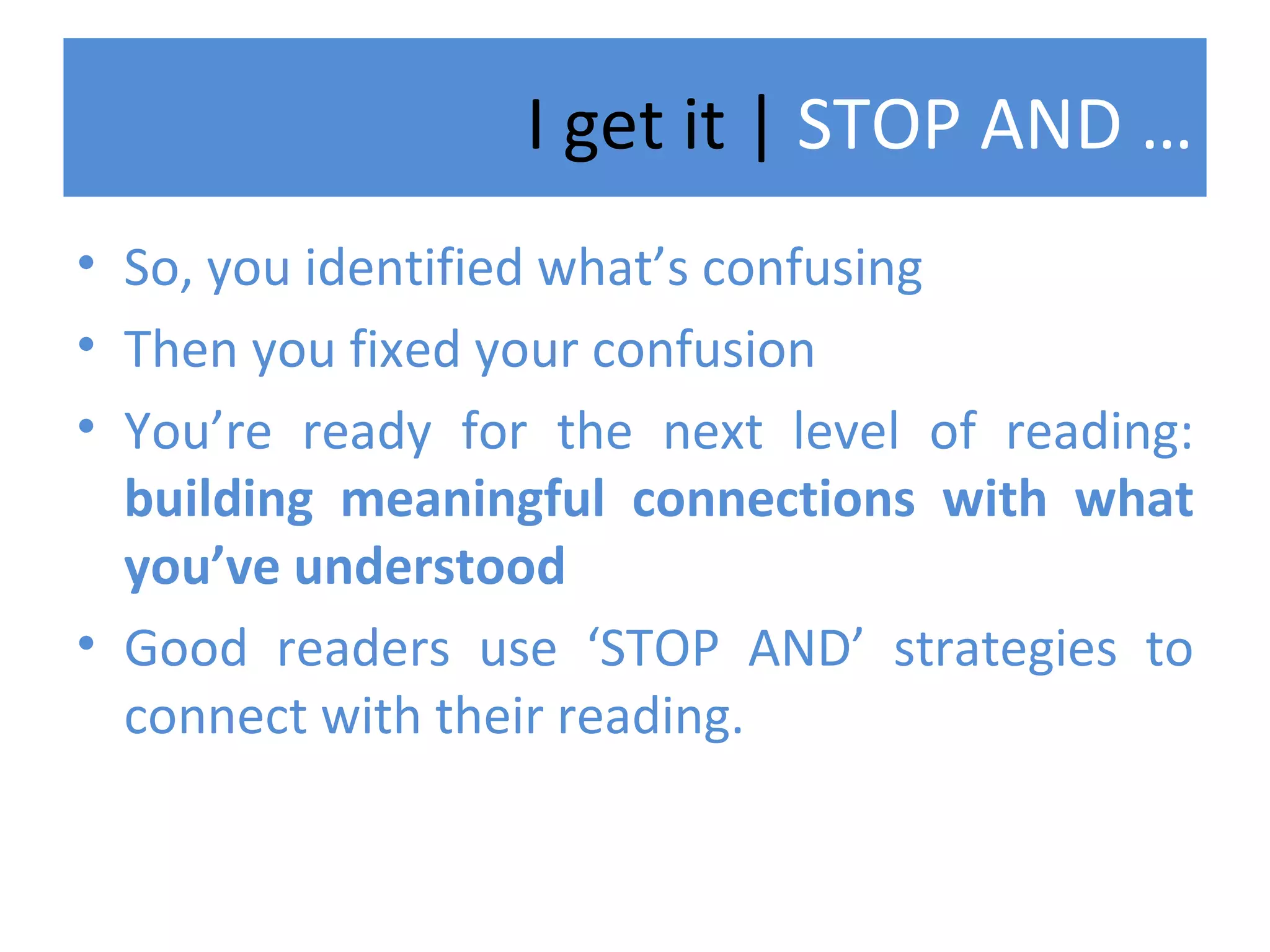 Reading strategies | PPT