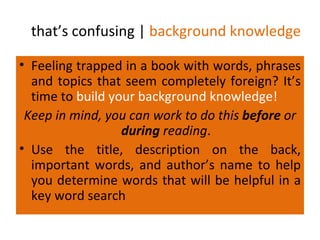 Reading strategies | PPT