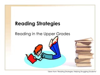 Reading Strategies for Struggling Students | PPT