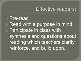 Reading strategies | PPTX