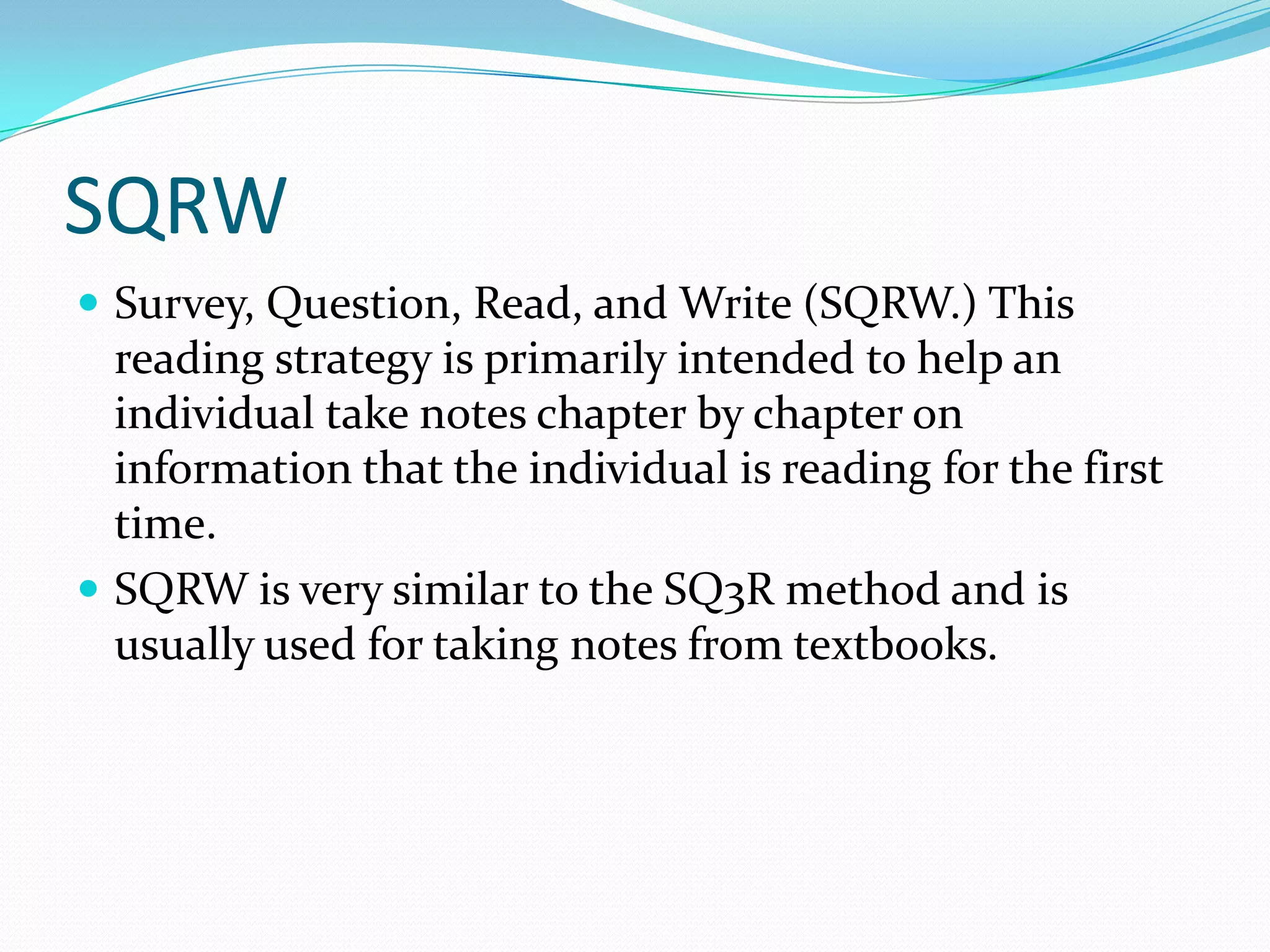 Reading strategies | PPTX